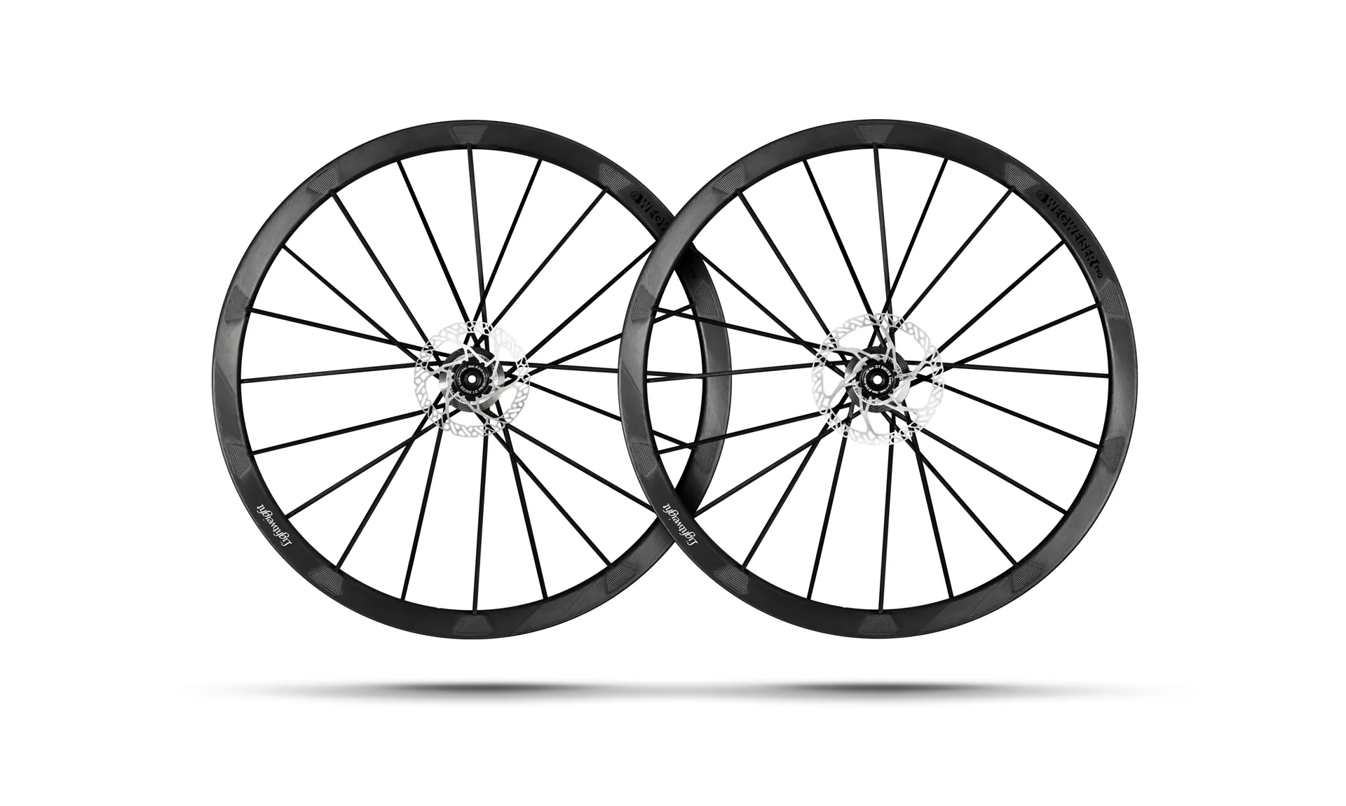 Lightweight Wegweiser EVO Tubeless Carbon Clincher DISC Wheels