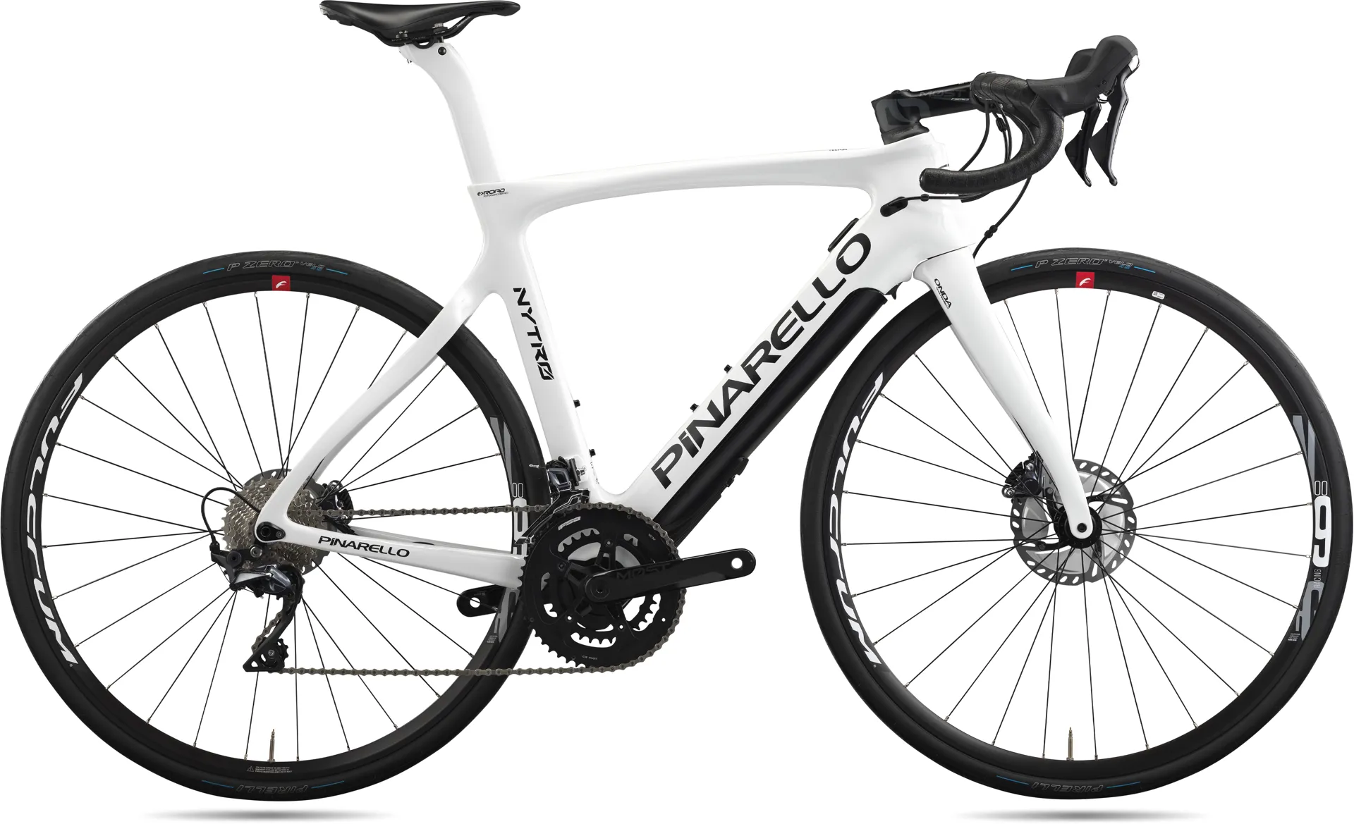 Pinarello NYTRO Electric eRoad Ultegra Di2 12s Bicycle 403 WHITE