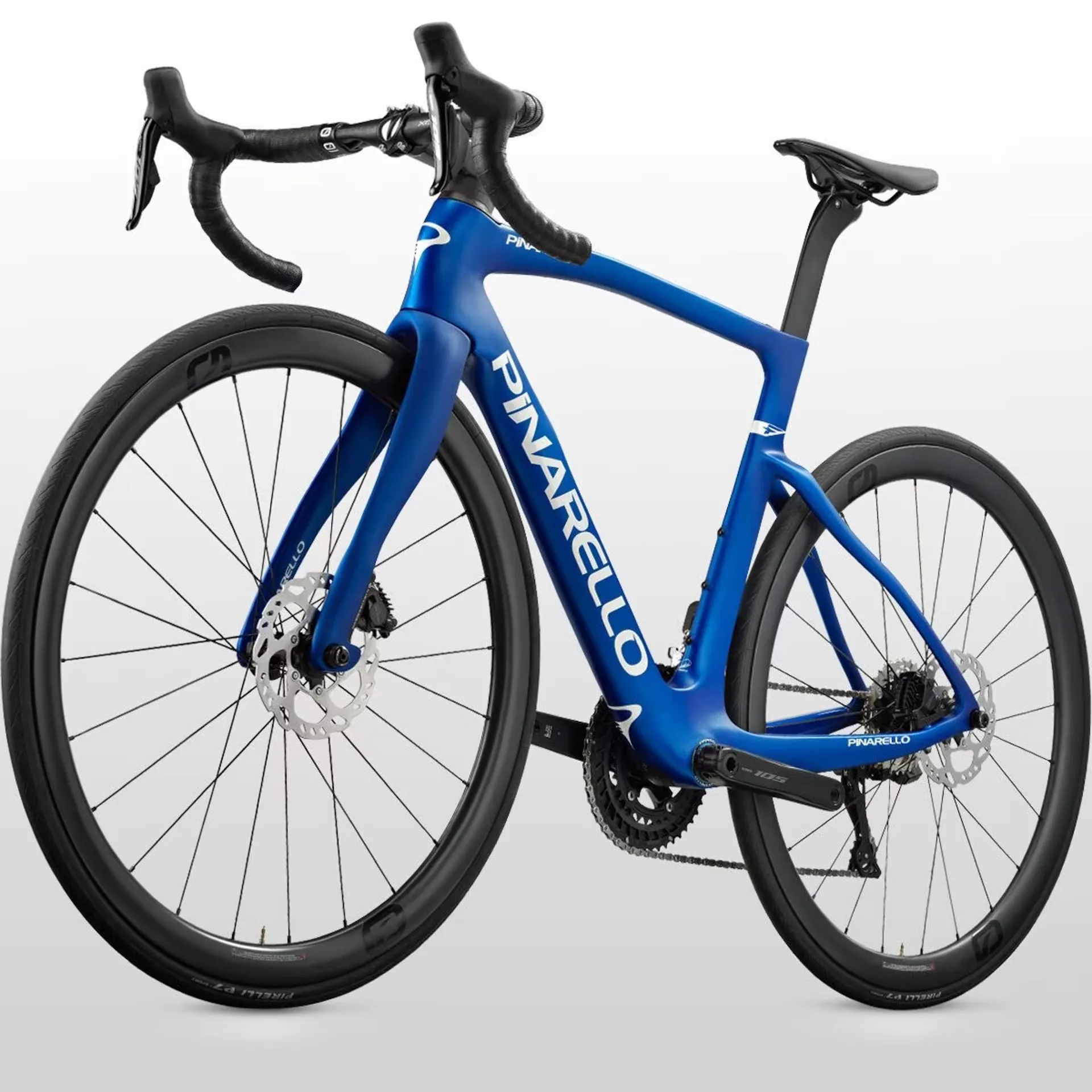 Pinarello F5 Carbon Road Bike with Shimano 105 Di2 : IMPULSE BLUE