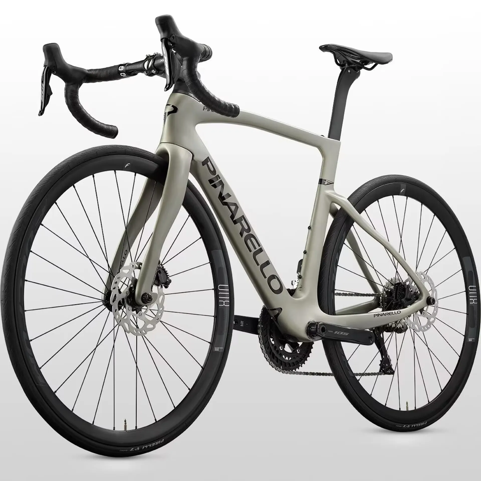 Pinarello F5 Carbon Road Bike with Shimano 105 Di2 : IMPULSE GREY