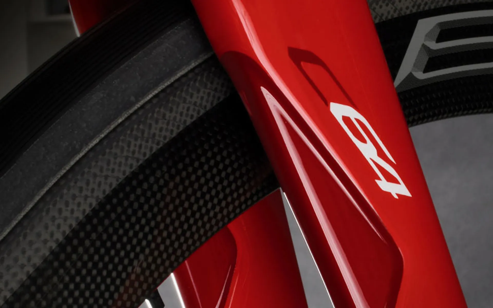 Colnago C64 FRAMESET : HIGH Geometry : Matte Black / Gloss Red