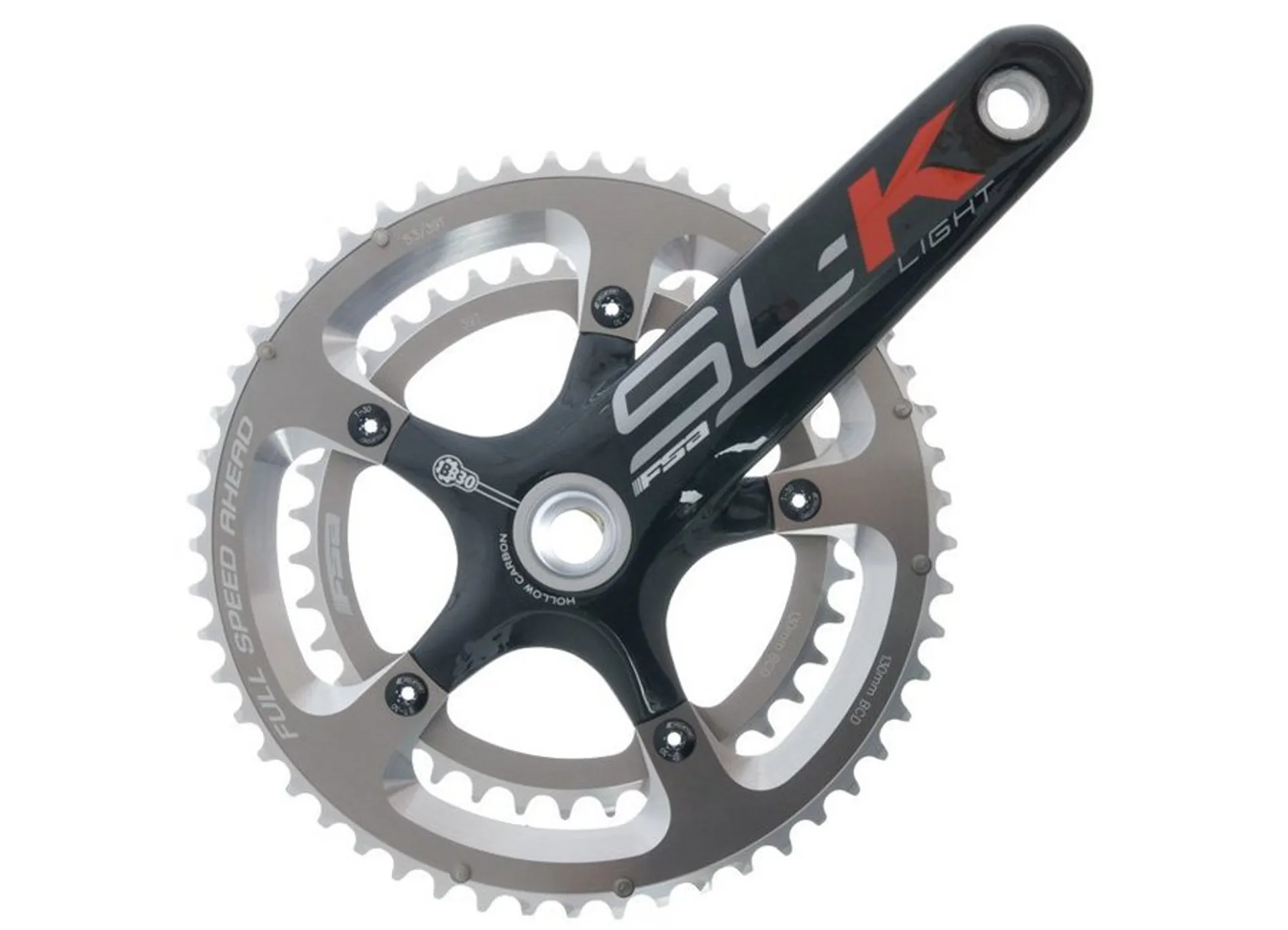 FSA SLK Light BB30 Chainset. Double. 53/39