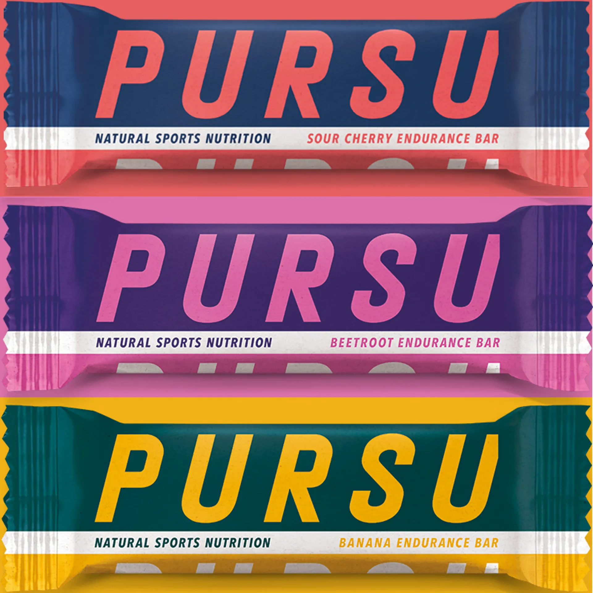 Pursu Nutrition Endurance Bars : BANANA and ALMOND