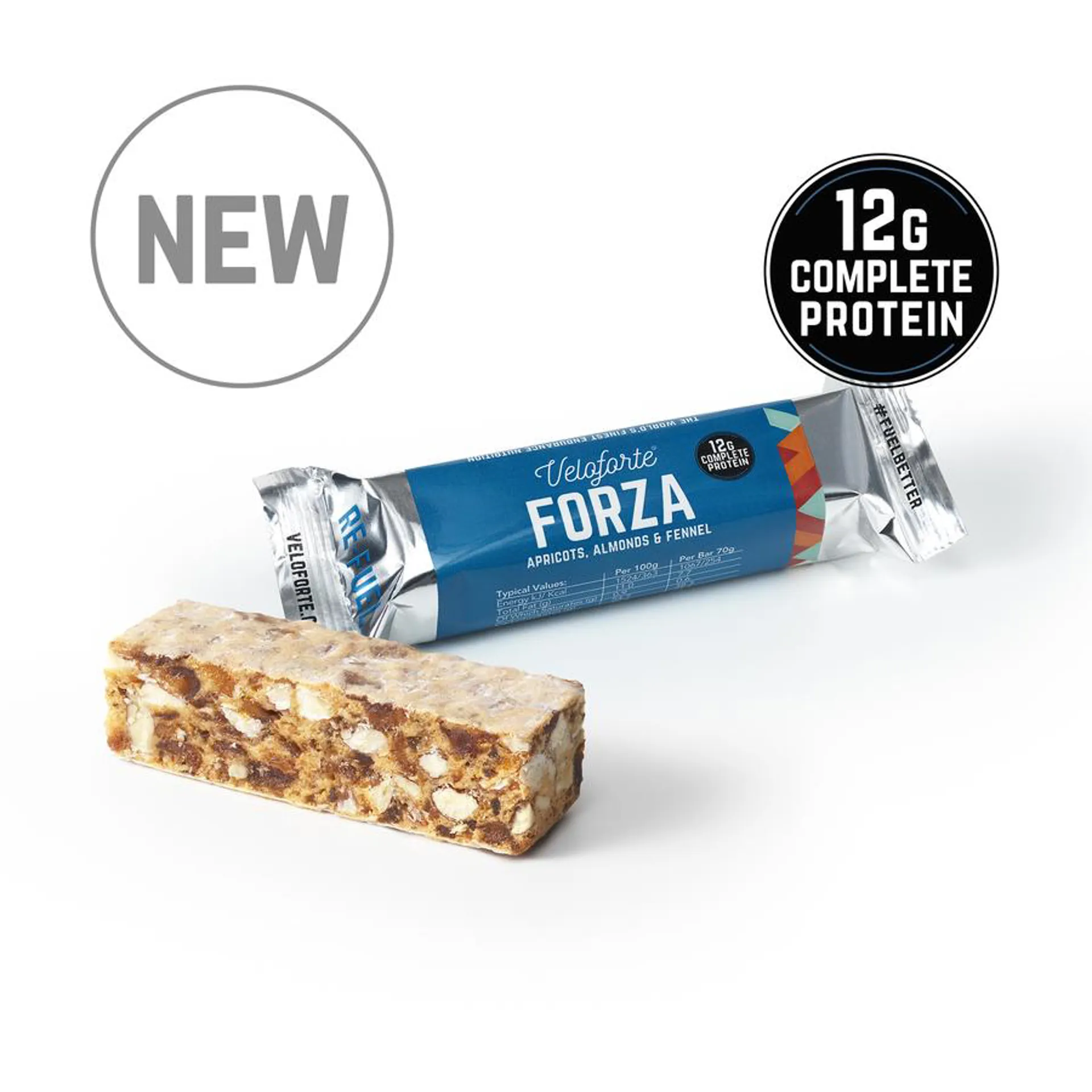 VeloForte THE FORZA Bar 70g : Complete Protein