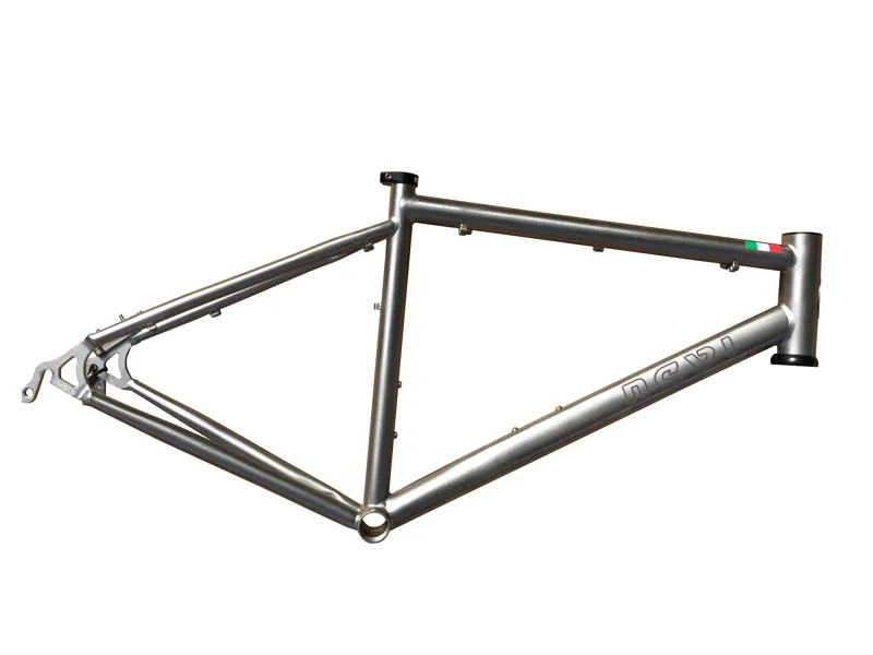Nevi Titanium Bikes: GRAVEL Hand built Titanium Gravel Disc FRAME